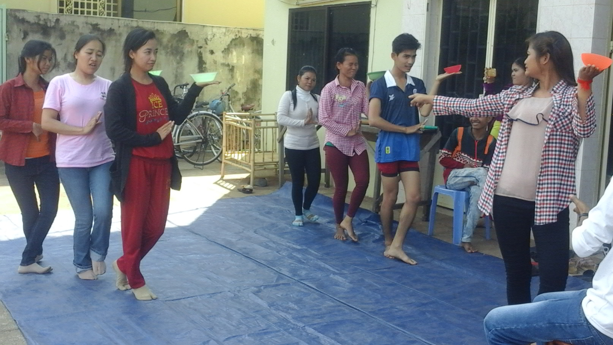 Practicing Dance for Deaf Day – Deaf Development Programme